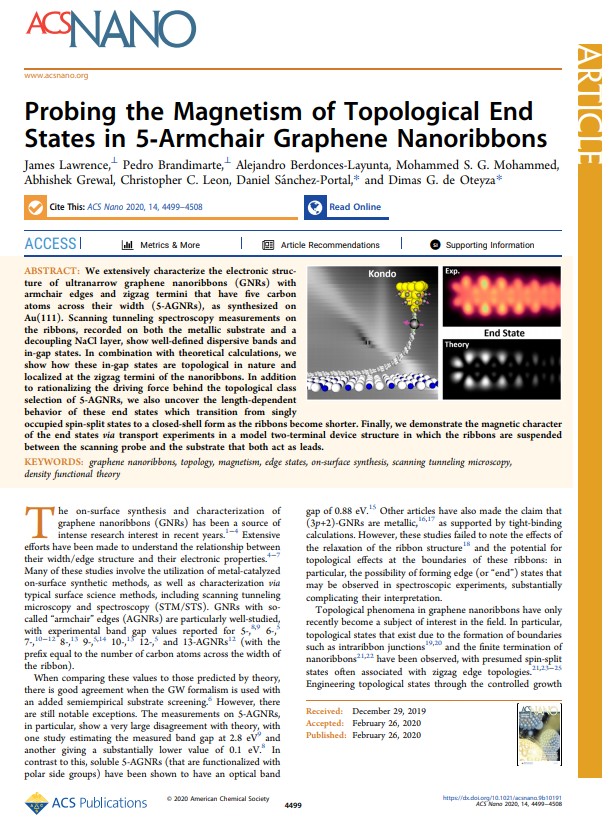 NanoPhyscisLAb webpage