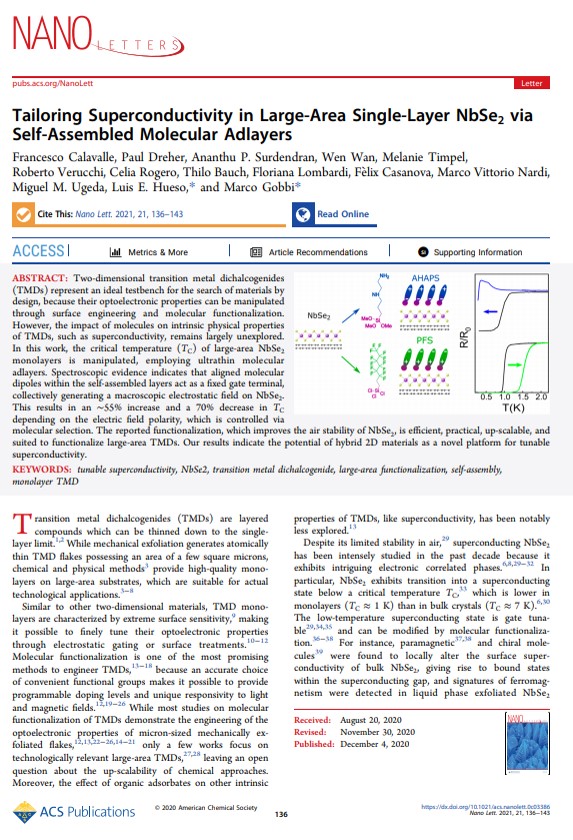 NanoPhyscisLAb webpage