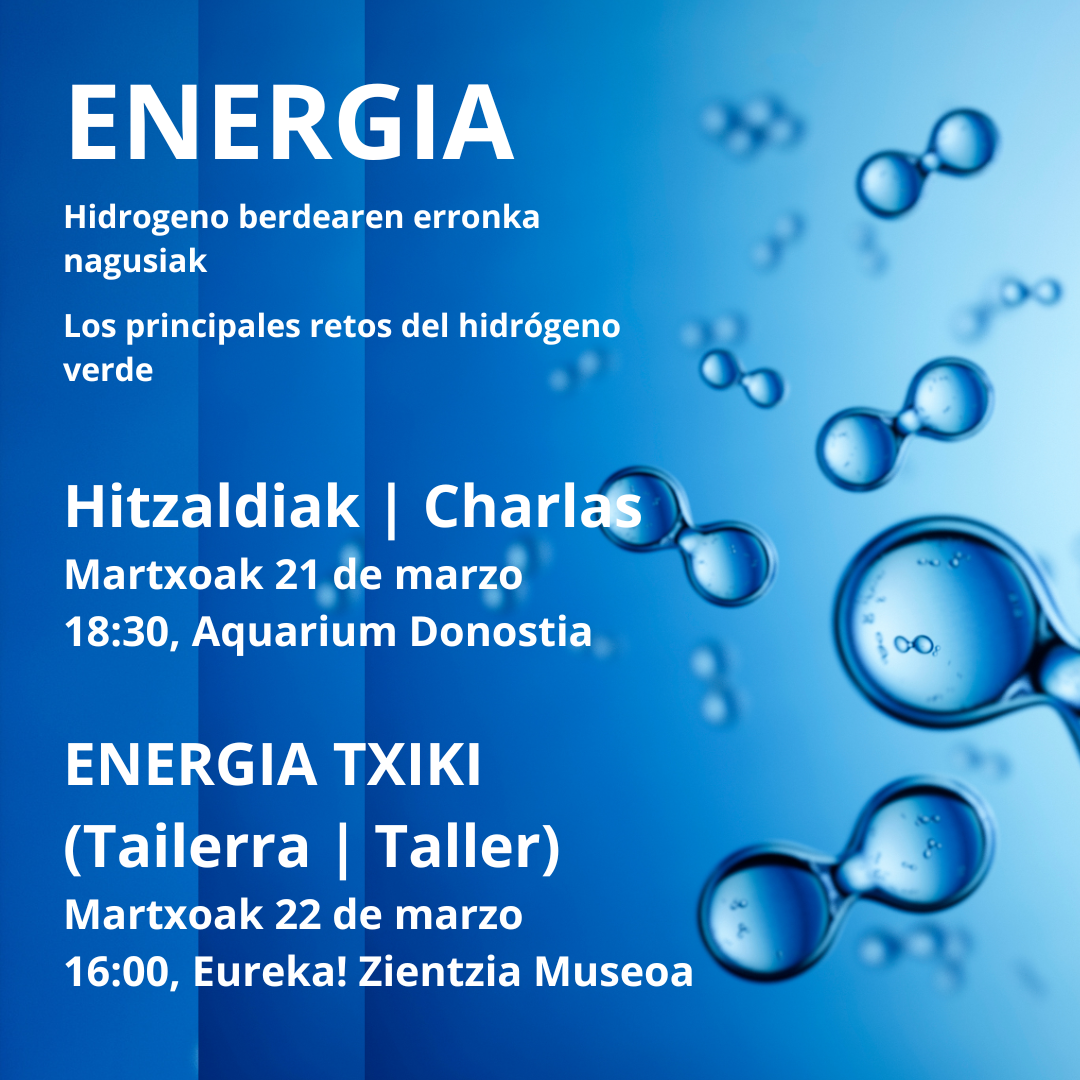 Energy talks and workshop – green hydrogen in Donostia – CFM ...