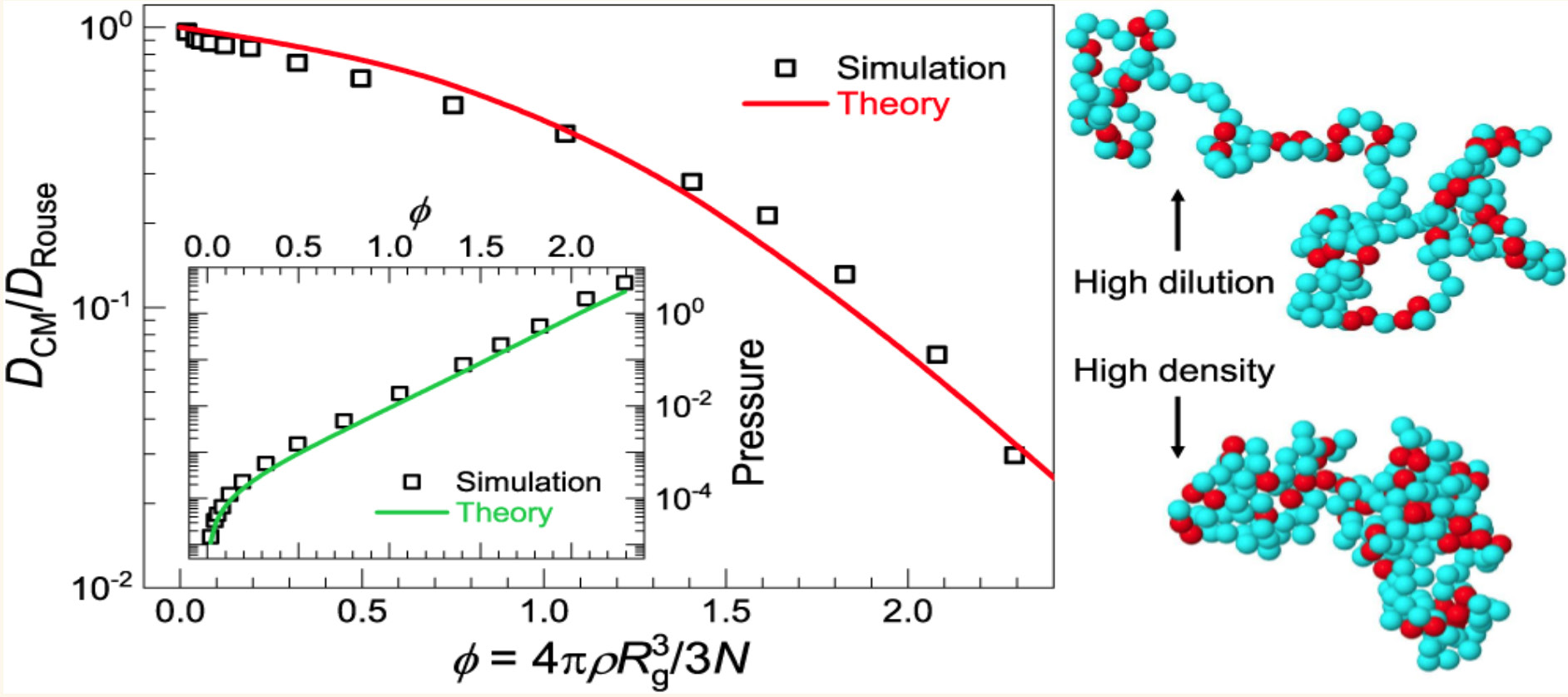 Unified Understanding of the Structure, Thermodynamics, and Diffusion of Single-Chain ...