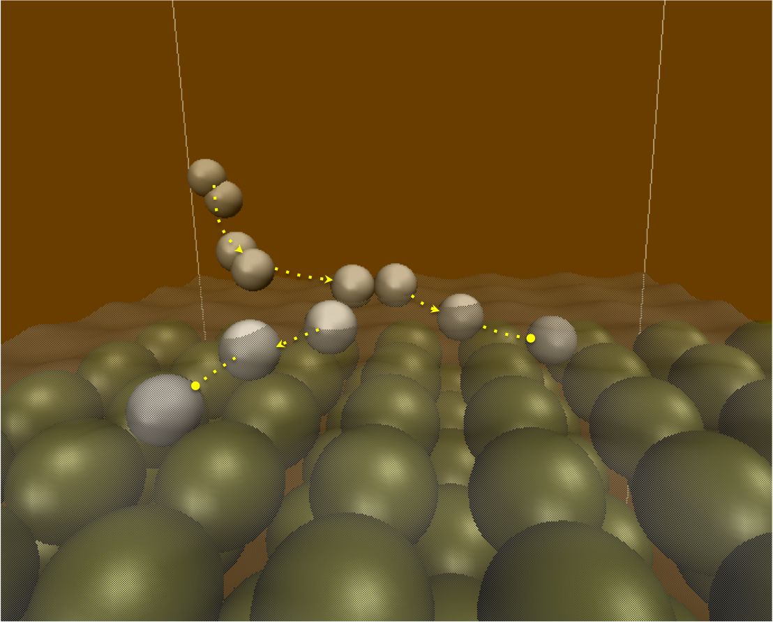 Surface Electron Density Models For Accurate Ab Initio Molecular